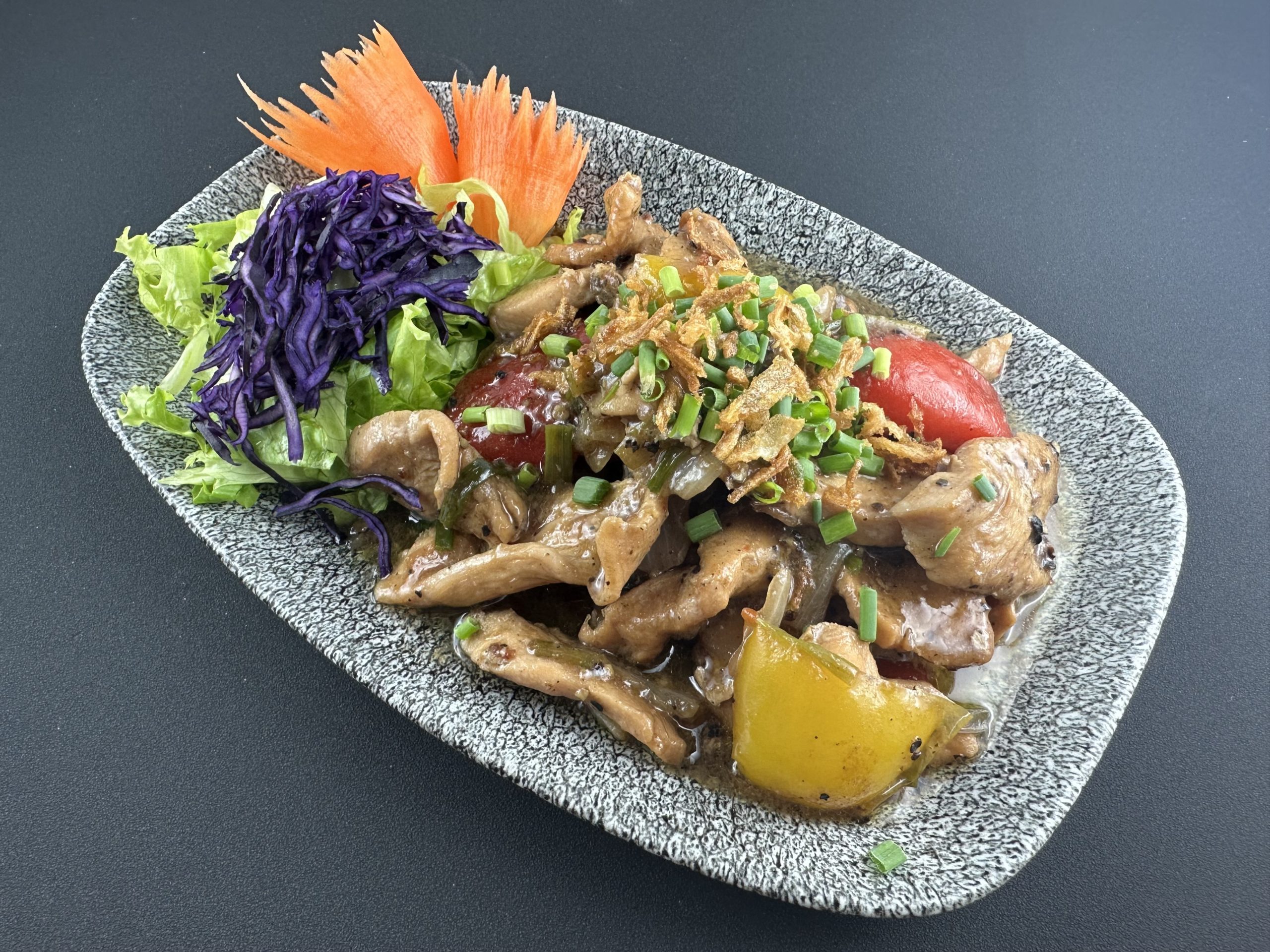 Stir fry with black pepper - Sabai Thai Restaurant, Etoy